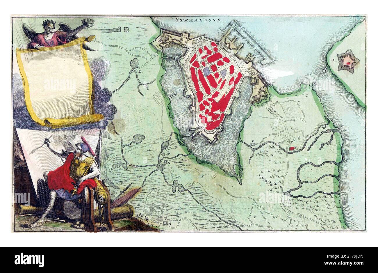 Stralsund area map hi-res stock photography and images - Alamy