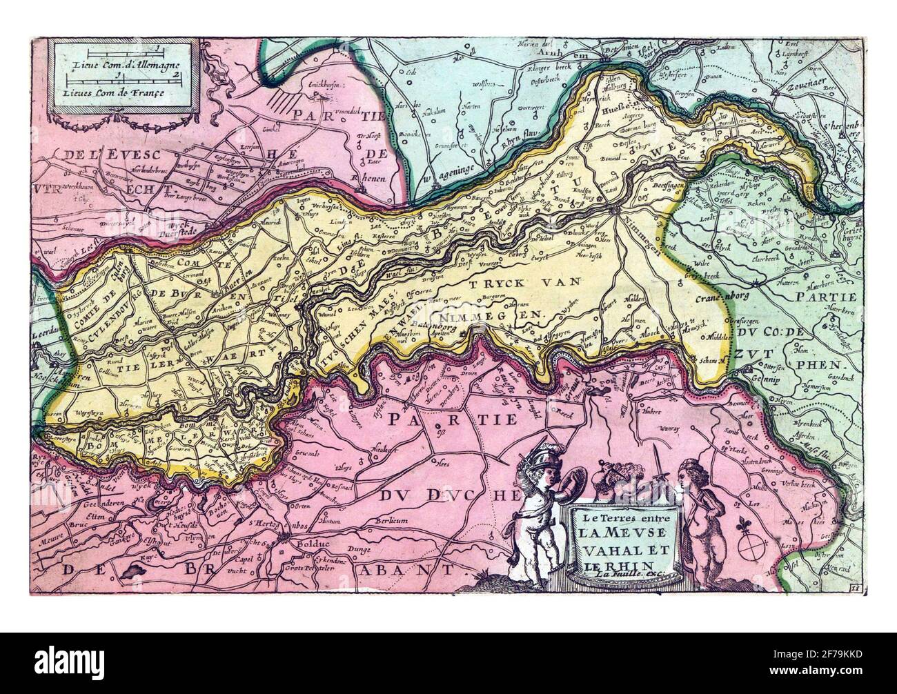 Maas map hi-res stock photography and images - Alamy