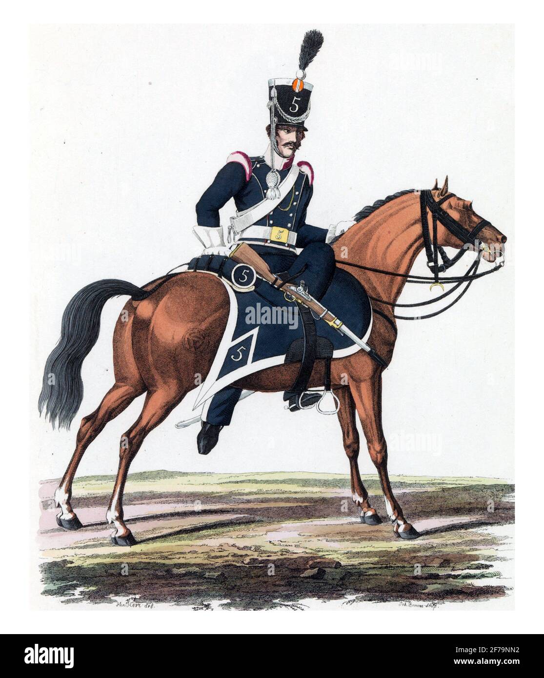 Dragoon illustration Cut Out Stock Images & Pictures - Alamy