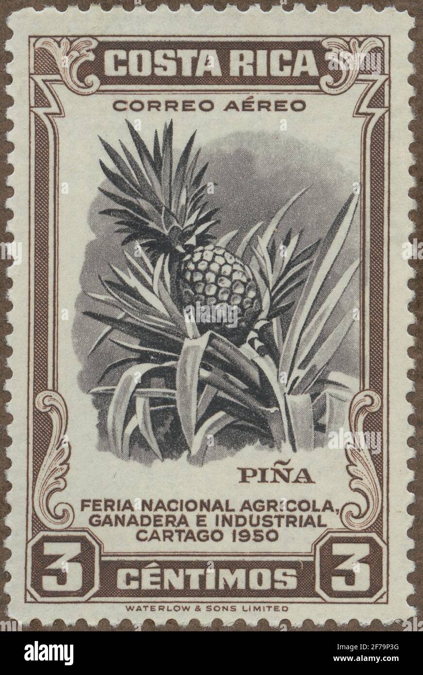 Stamp of Gösta Bodman's Philatelist Assignment, started in 1950.The ...