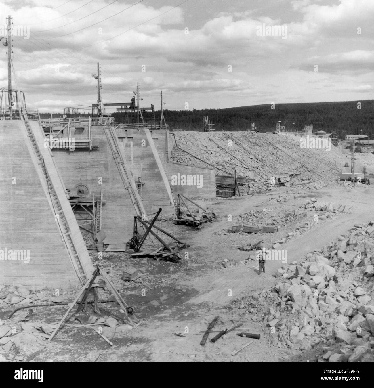 The power station of the harrow Stock Photo - Alamy