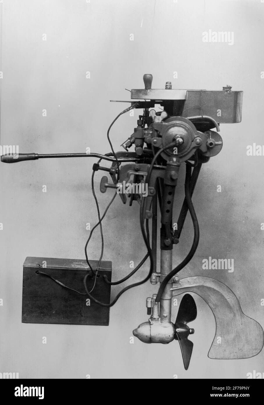 Archimedes-engine of type BS from 1912 in the company's ownership. This ...