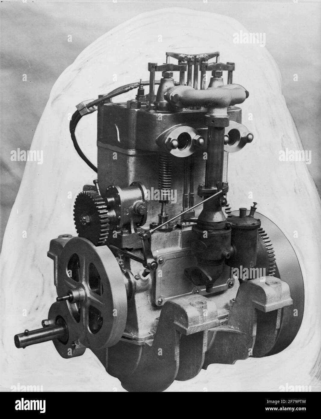 The engine for the first series-built Scania automobiles was two ...