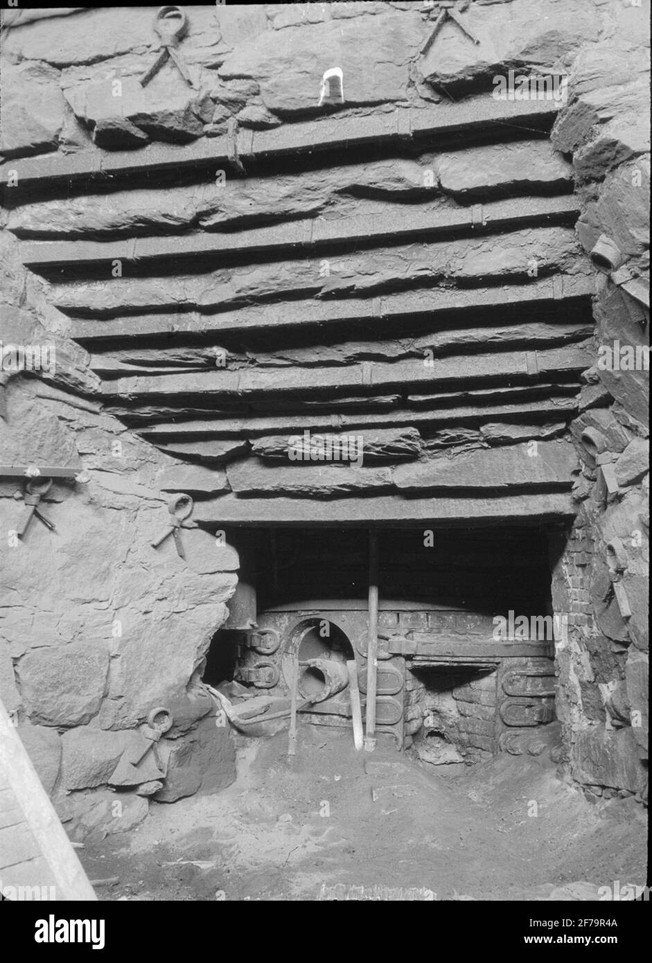 Ironworks. Masugn. Common rash and shapes Stock Photo - Alamy