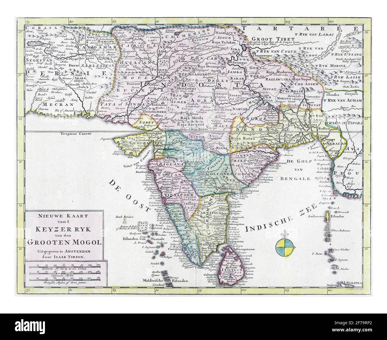 1744 map hi-res stock photography and images - Alamy