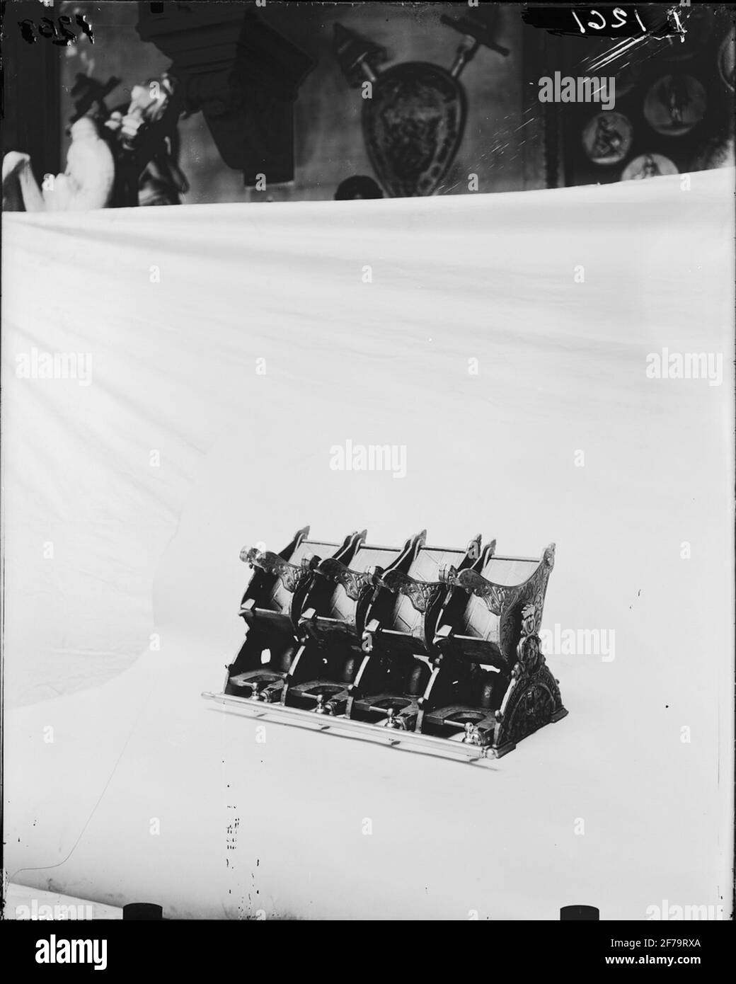 Iron stand, probably for gas Stock Photo - Alamy