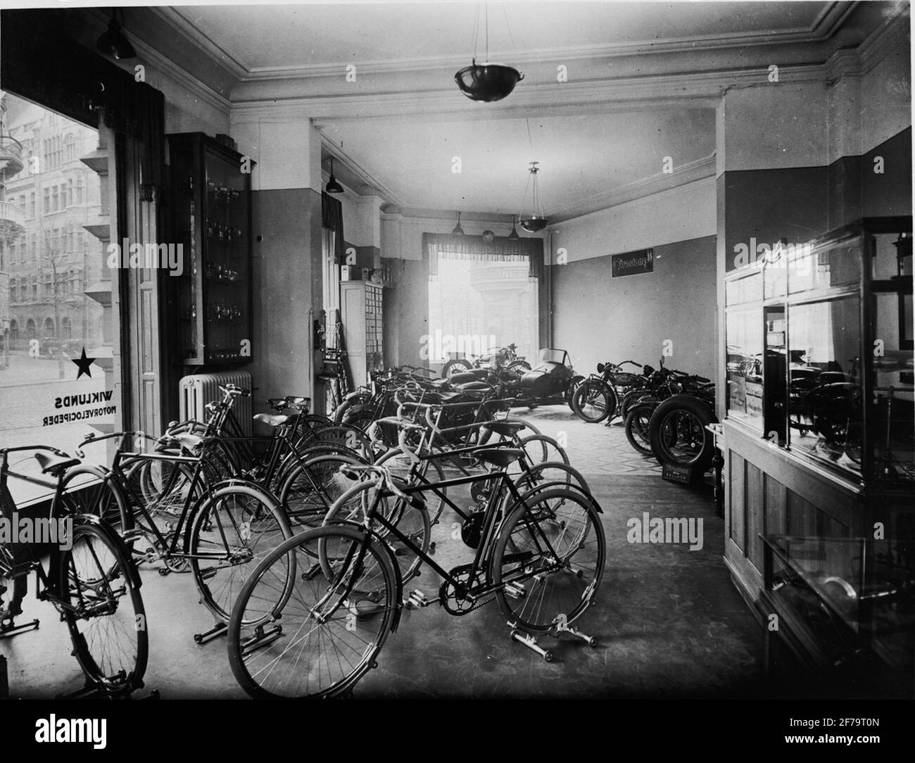 The velociped exhibition Stock Photo - Alamy