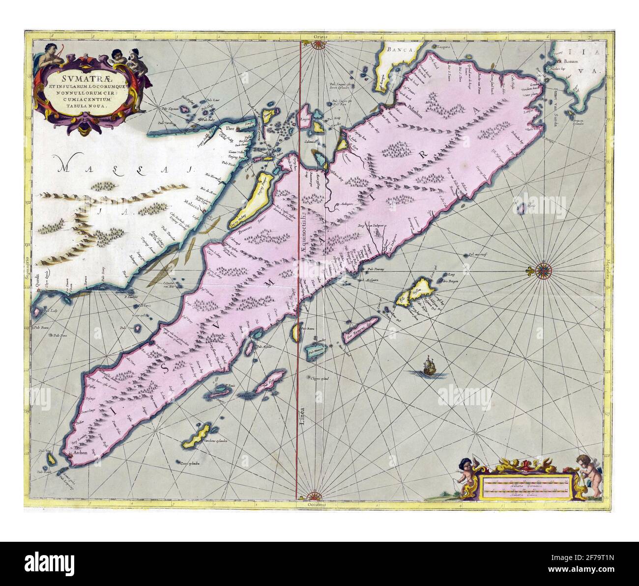 Map of sumatra hi-res stock photography and images - Alamy