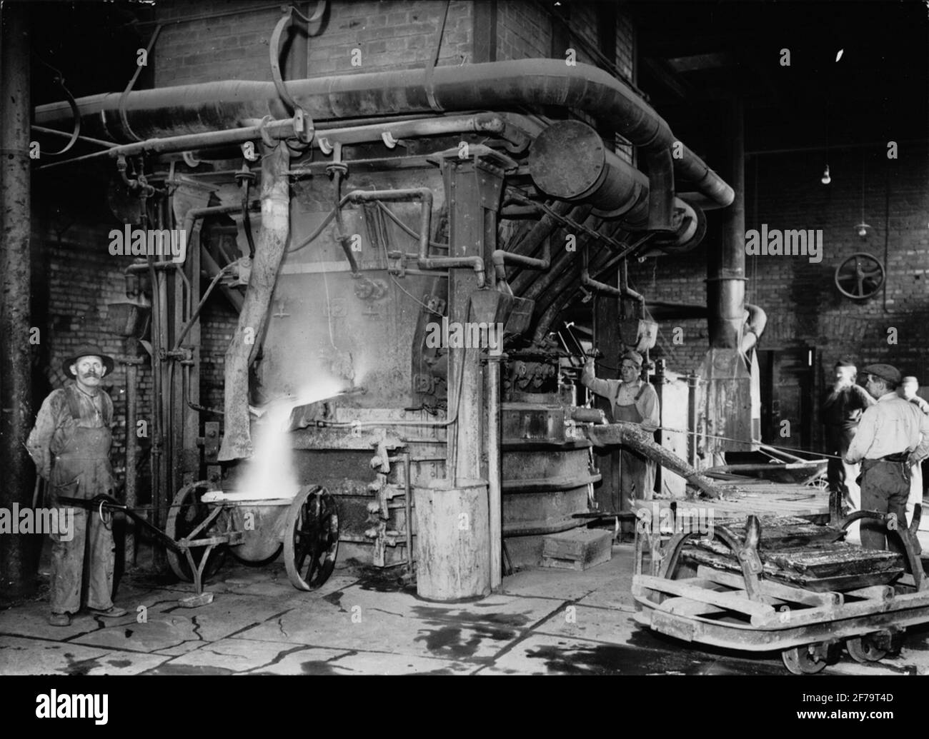 Interior of lead cabin at Sala Silver Mine Stock Photo - Alamy