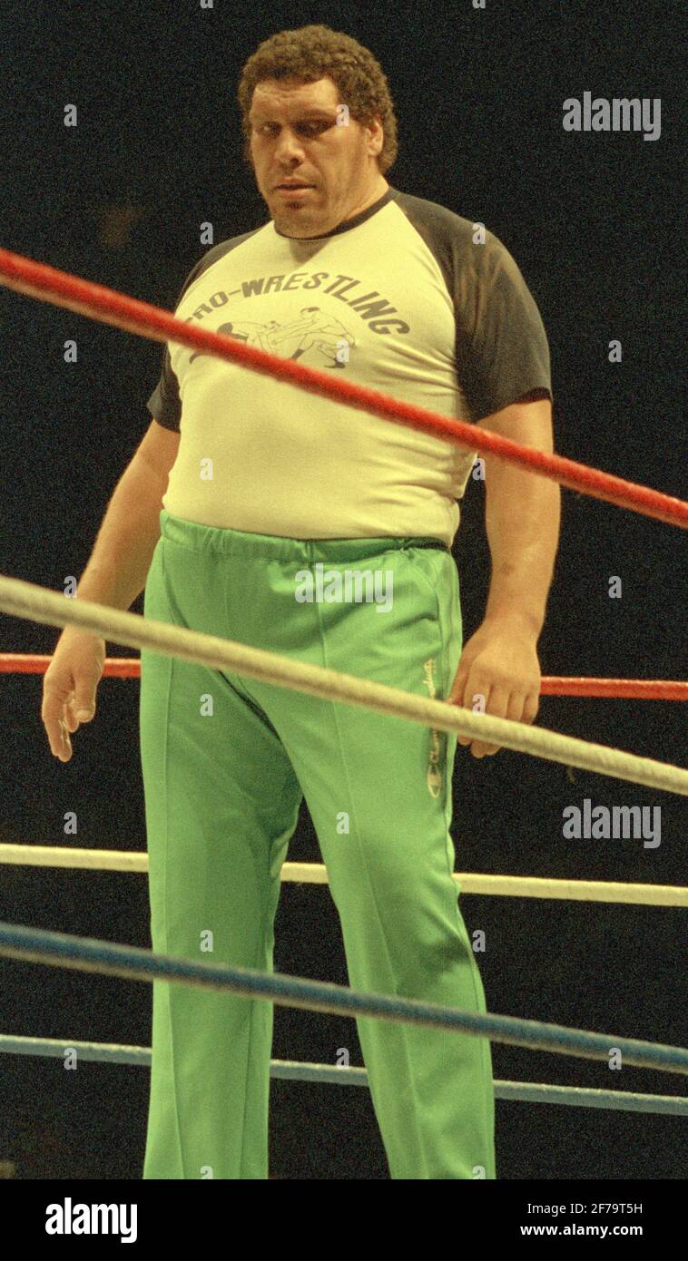 Andre The Giant 1996Photo By John Barrett/PHOTOlink / MediaPunch Stock ...