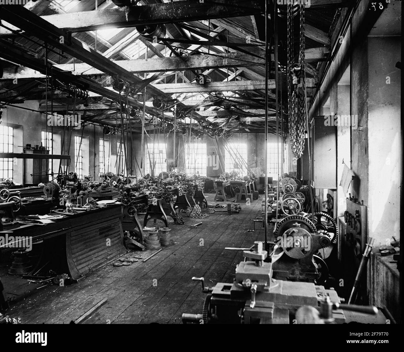 Turning wood on lathe Black and White Stock Photos & Images - Alamy