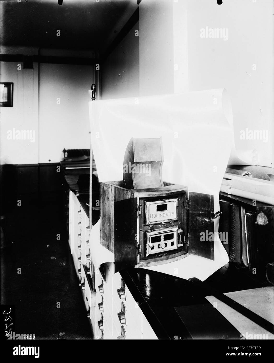 Oven "Equator", probably with wooden casing Stock Photo - Alamy