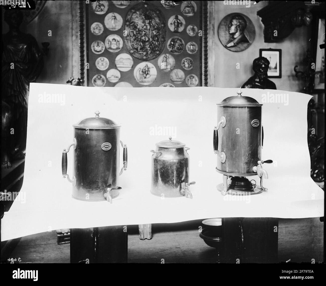 Container with tap crane Stock Photo - Alamy