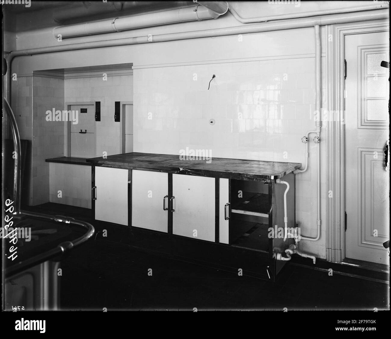 Kitchen food supplies Black and White Stock Photos & Images - Alamy