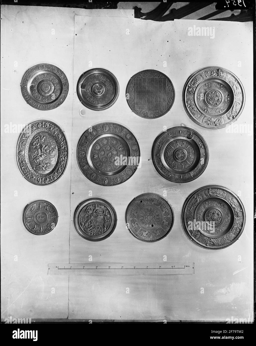 Medals on display in Black and White Stock Photos & Images - Alamy