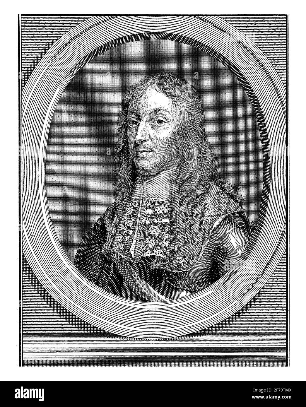 Portrait of Willem Frederik, vintage engraving Stock Photo - Alamy