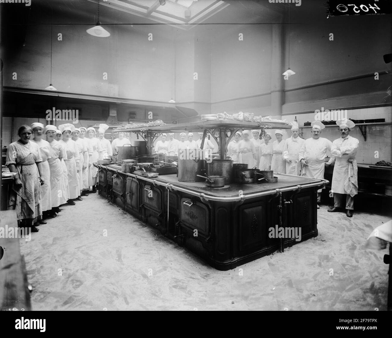 Restaurant Kitchen Rosenbad 27/9 1918 Stock Photo - Alamy
