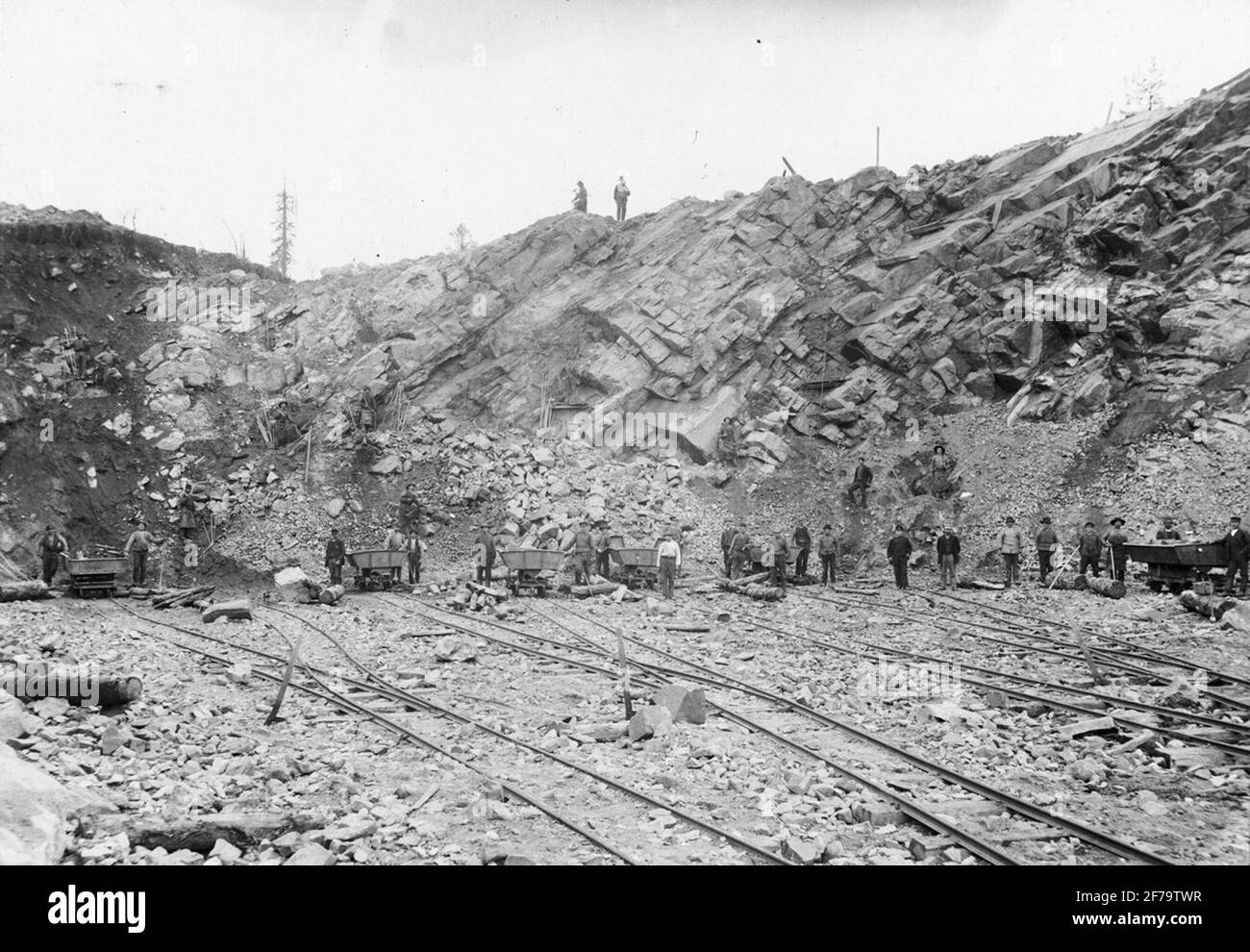 Malmberget mines, Norrbotten Stock Photo - Alamy