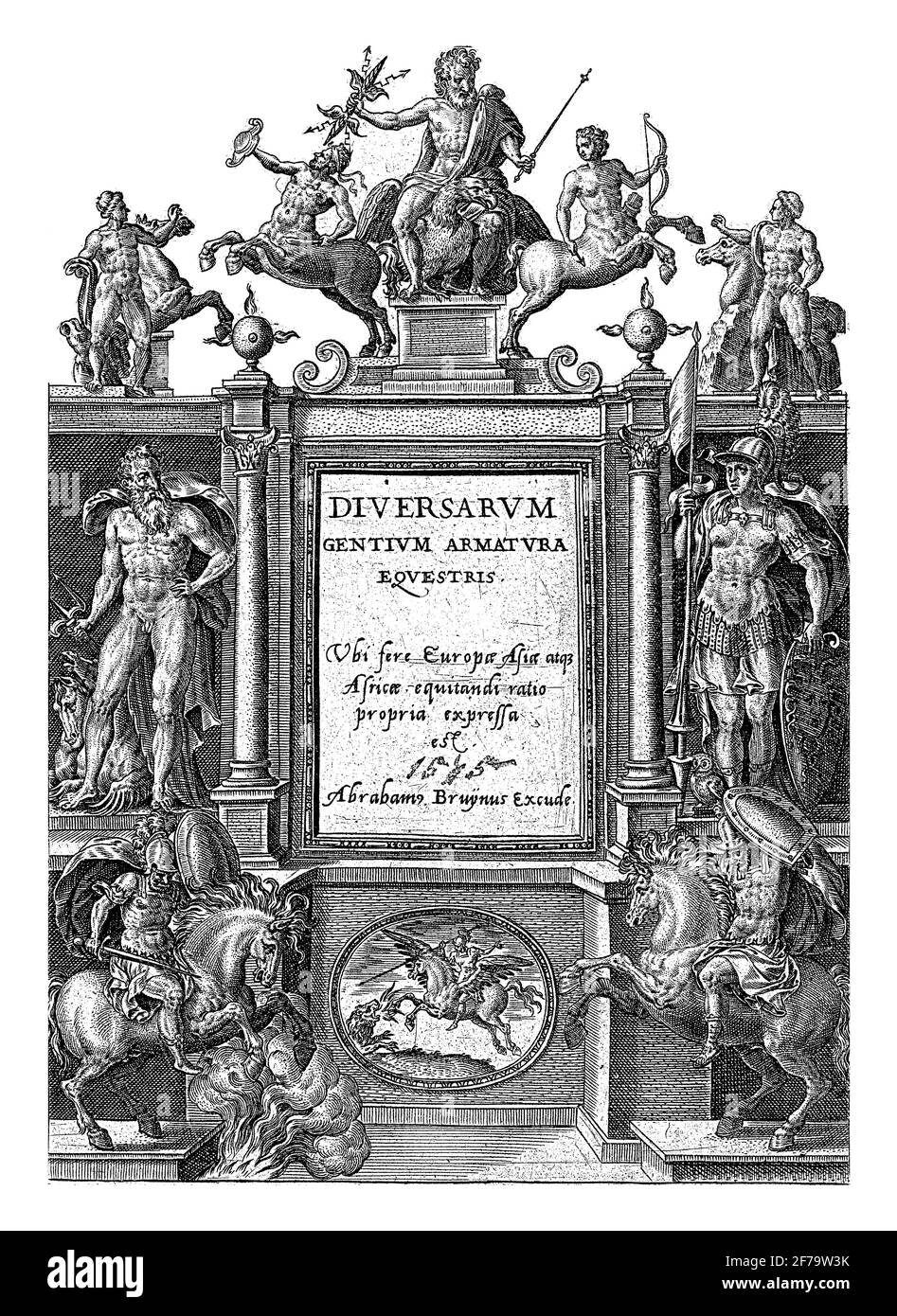 Two middle pillars Black and White Stock Photos & Images - Alamy