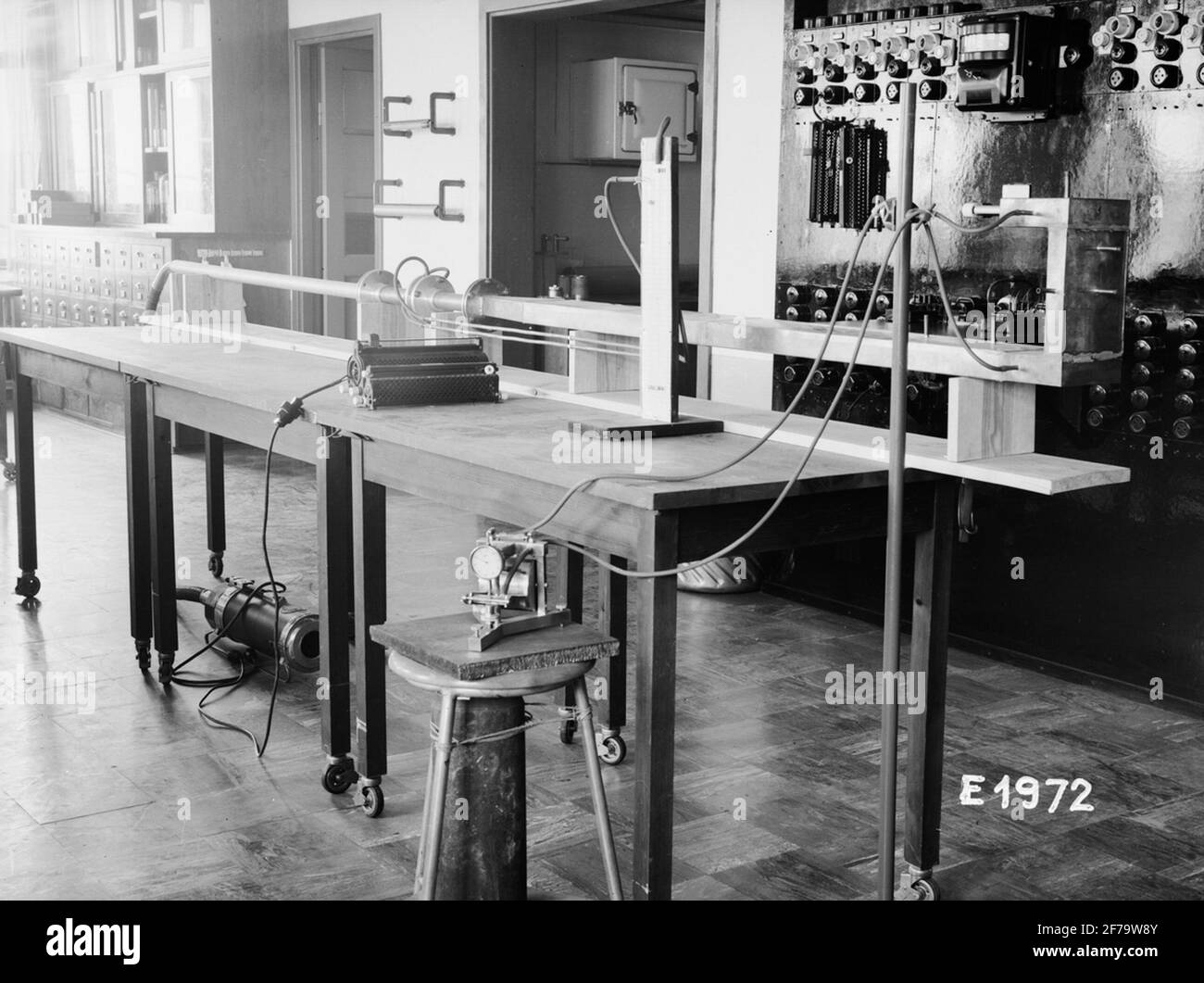 Apparatus for air flow tests Stock Photo - Alamy