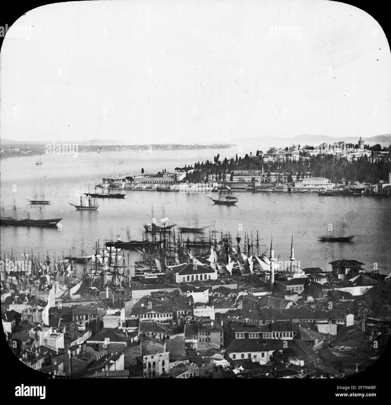 City view istanbul skyline Black and White Stock Photos & Images - Alamy