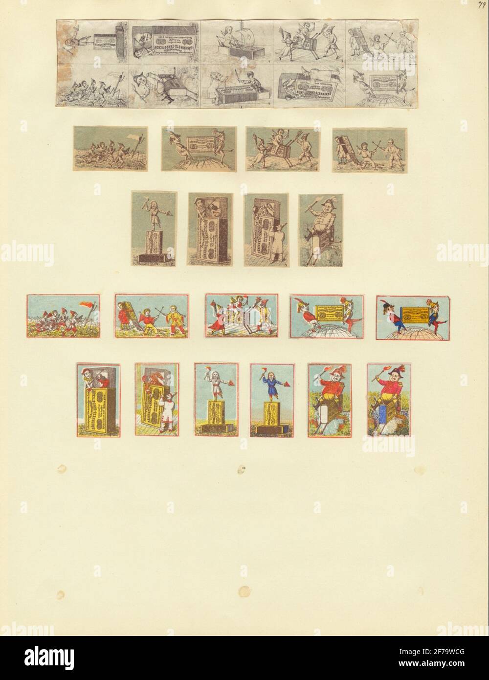Matchbox labels, from the Swedish industrial and trading museum ...
