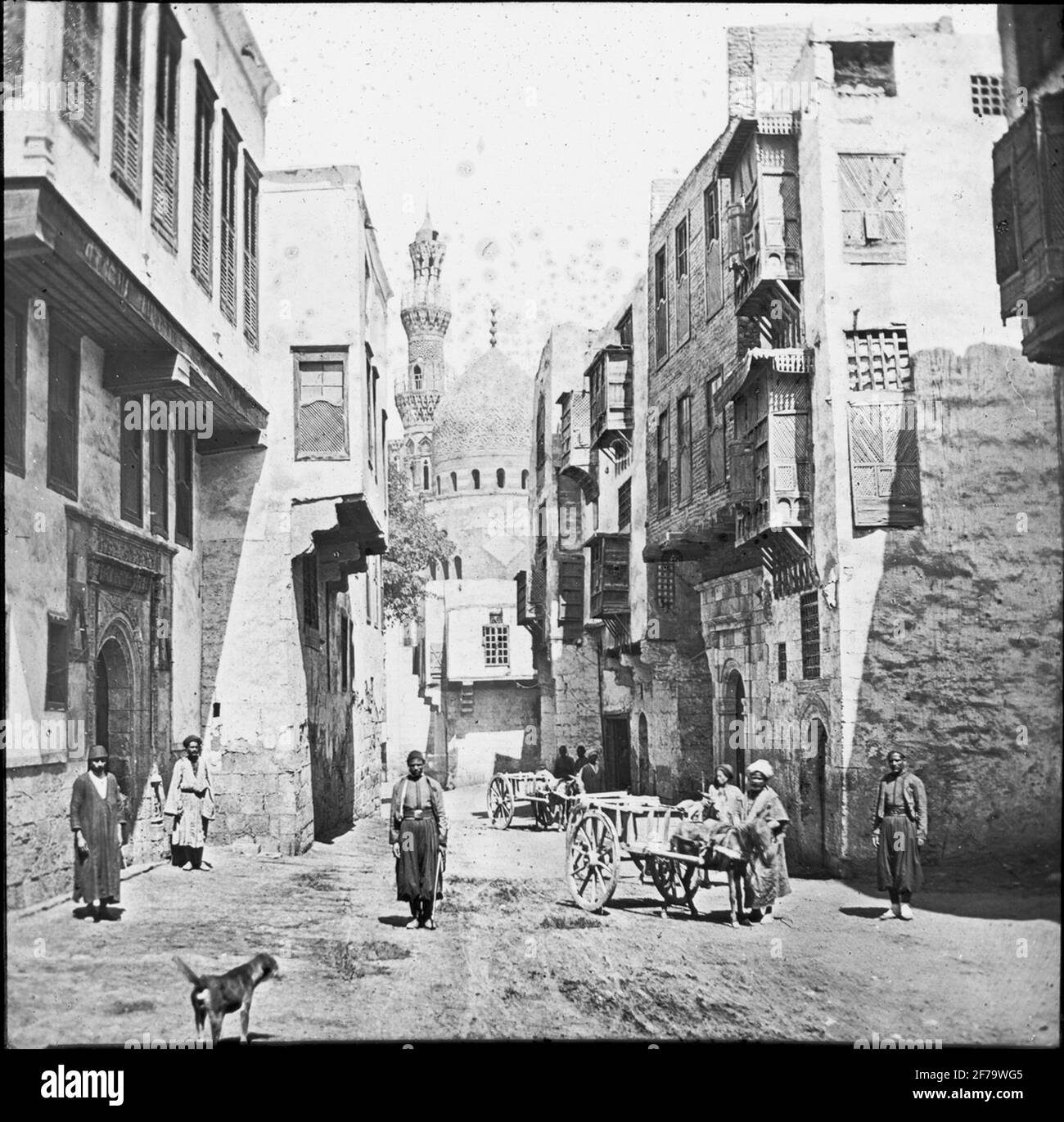 Light image, photography of people on street / alley in Cairo Stock ...