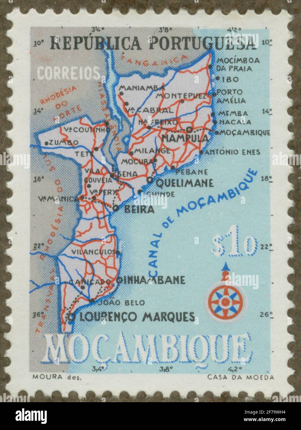 Map Of Africa 1950