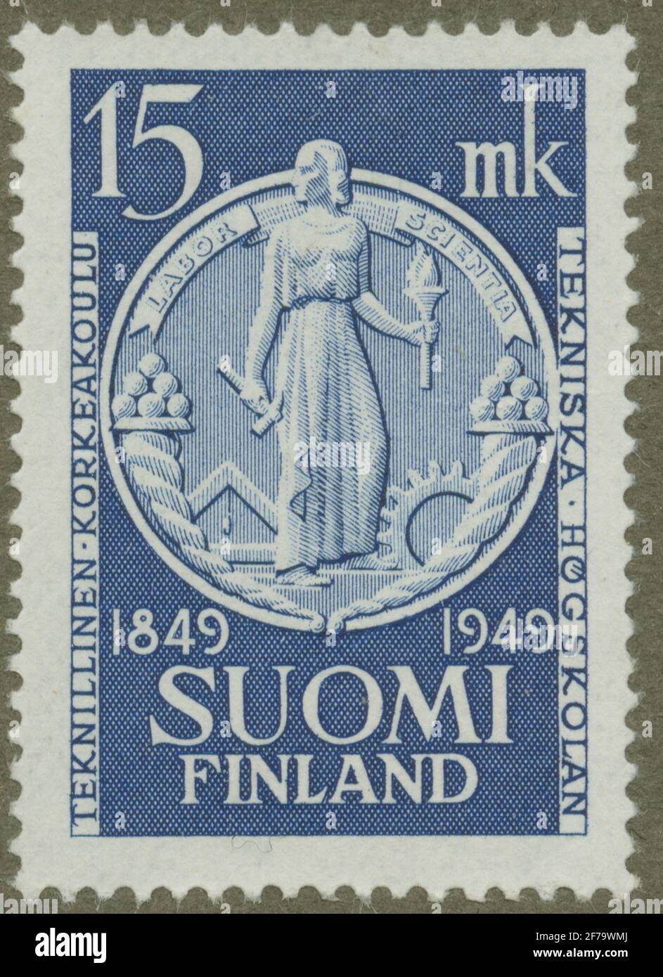 Finland stamp 1949 hi-res stock photography and images - Alamy