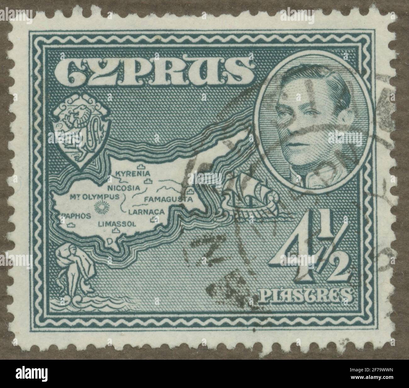 Stamp of Gösta Bodman's Philatelist Assignment, started 1950.The stamp ...