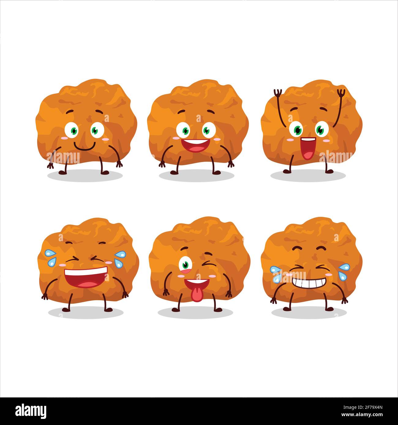 Cartoon character of karage with smile expression. Vector illustration ...