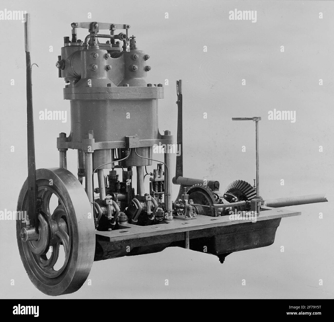 The first boat engine manufactured 1892-93 at J.E. Erikson's mechanical ...