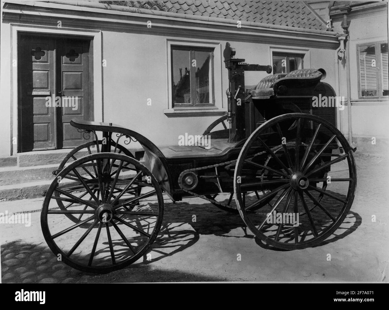 Cederholm's feet in Ystad.Constructed and built in 1892. Belongs to ...