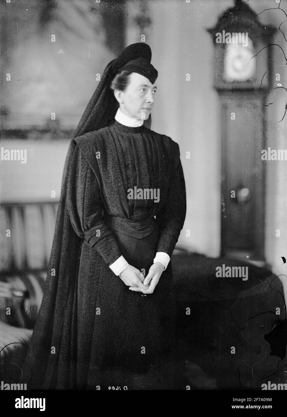 Queen Victoria's pictures. Queen Victoria in full figure with mourning ...