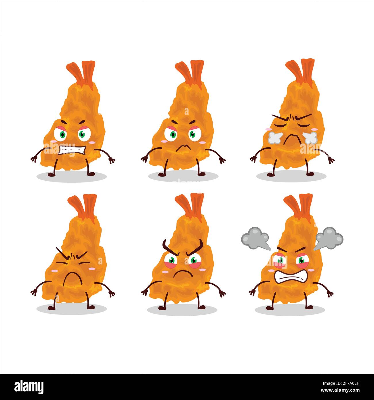 Angry Shrimp Cartoon