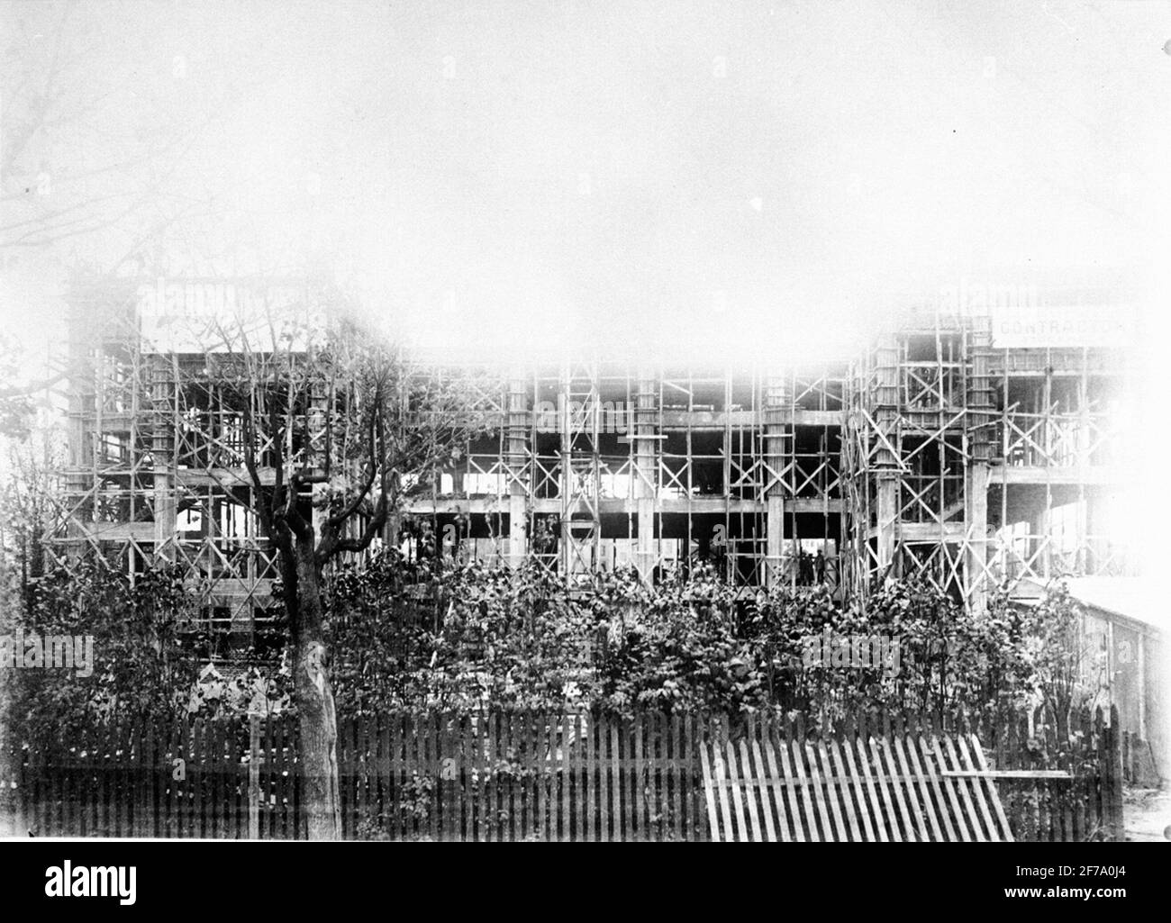 Builder: Building company Contractor, Stockholm. First factory building ...