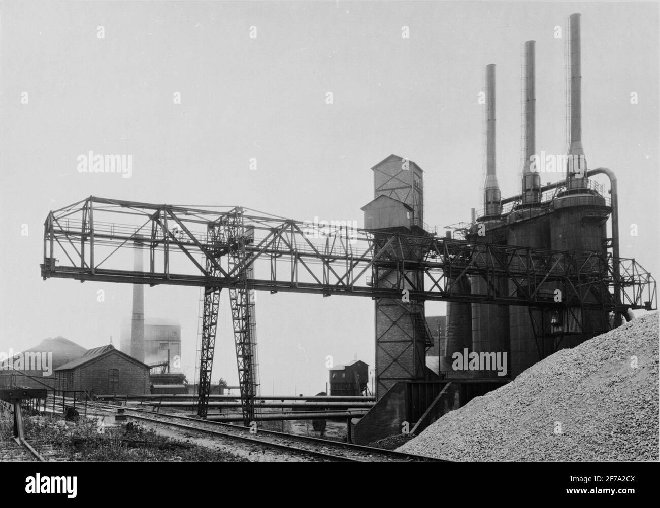 Masugn at Oxelösund's ironworks AB Stock Photo - Alamy