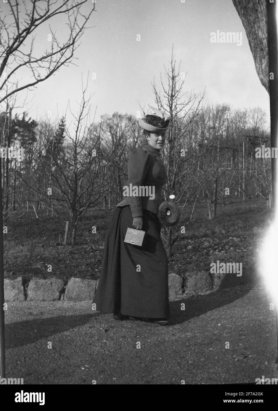 Queen Victoria's pictures. Woman with camera Stock Photo - Alamy