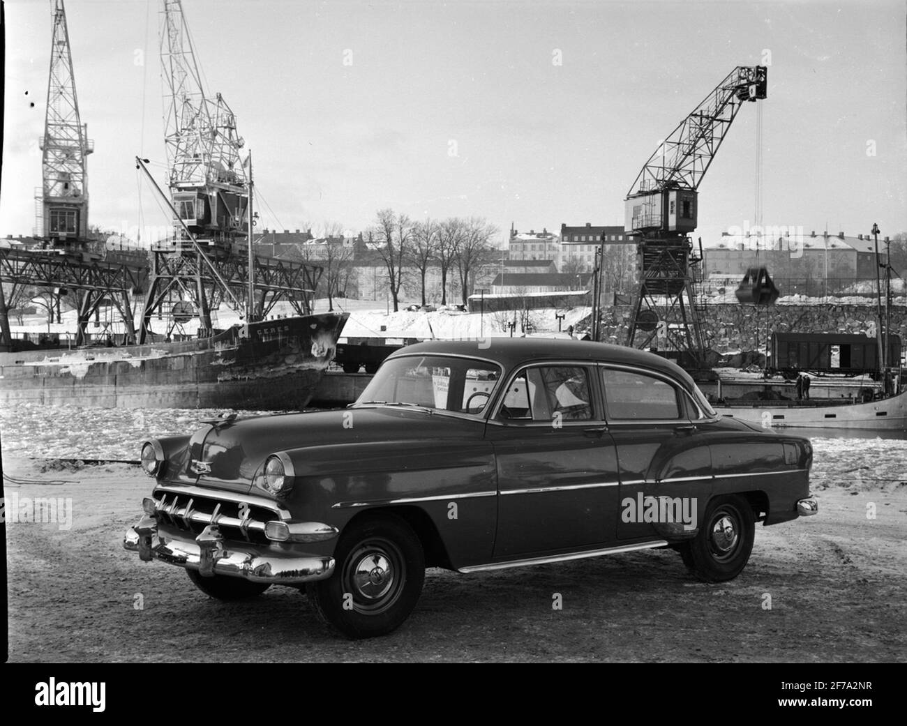 Car of Brand Chevrolet 201, 1954 Stock Photo - Alamy