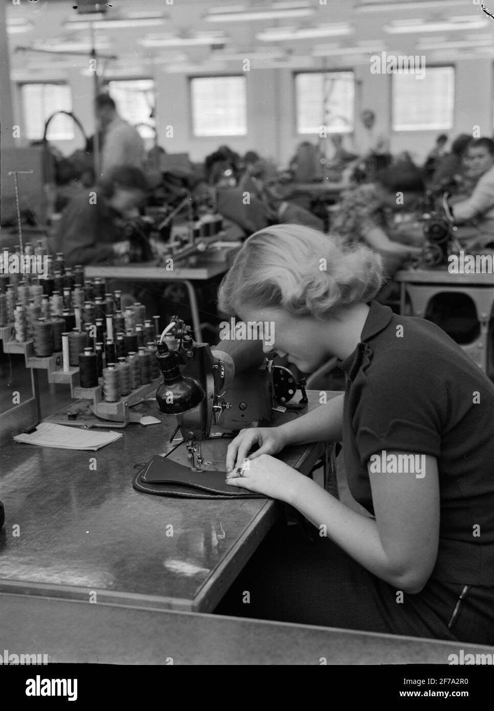 Factory bench Black and White Stock Photos & Images - Alamy