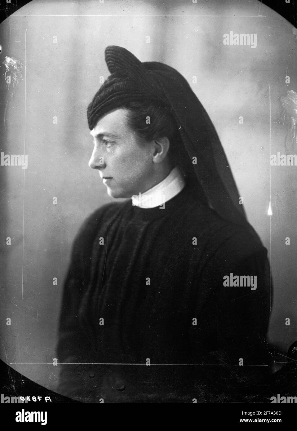 Queen Victoria's pictures. Queen Victoria in mourning Stock Photo - Alamy