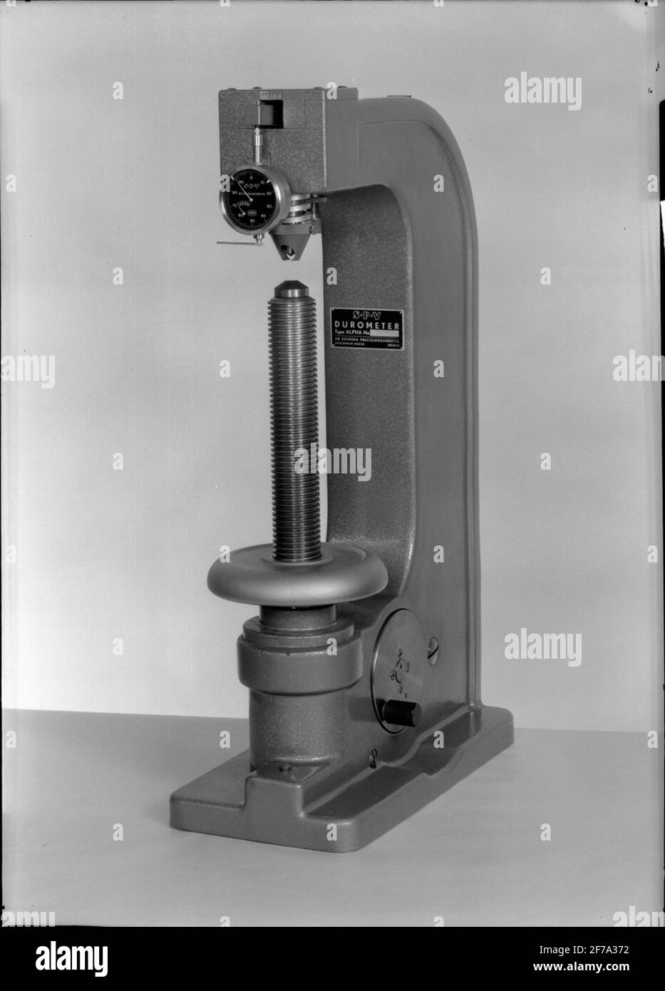 Hardness meter Durometer type Alpha Stock Photo - Alamy