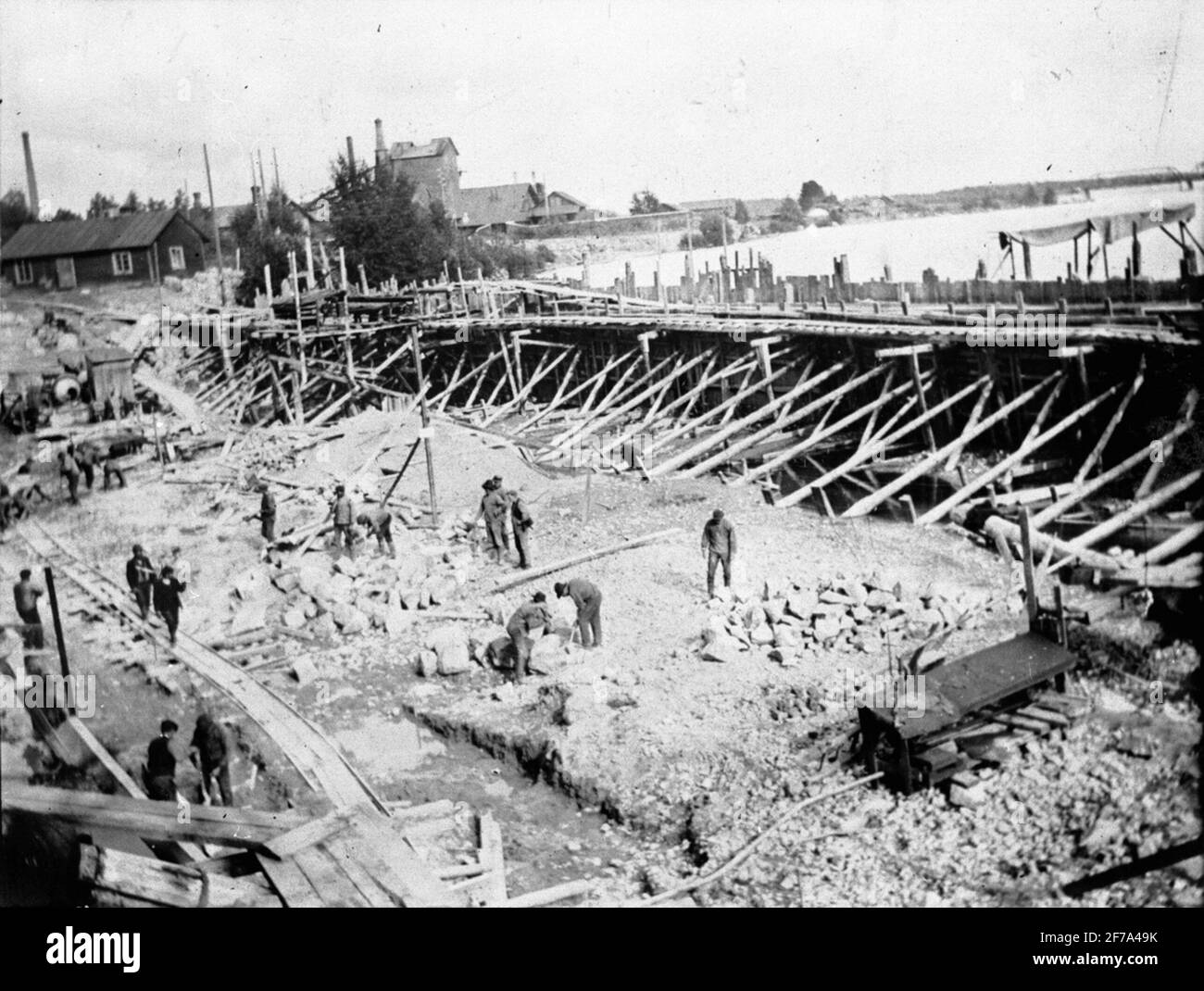 Builder: Building company Contractor, Stockholm. Repair of nest power ...