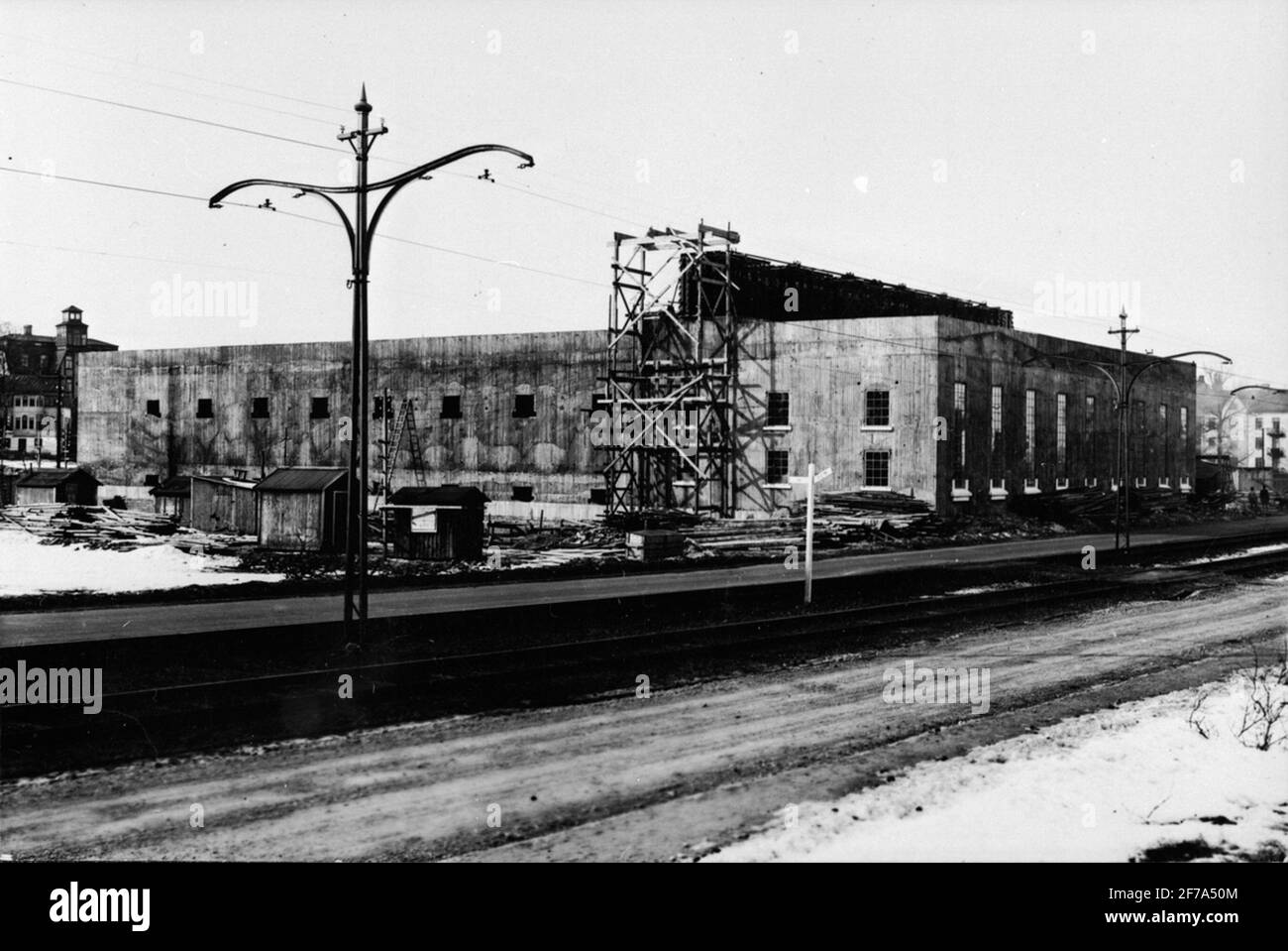Ice factory Black and White Stock Photos & Images - Alamy