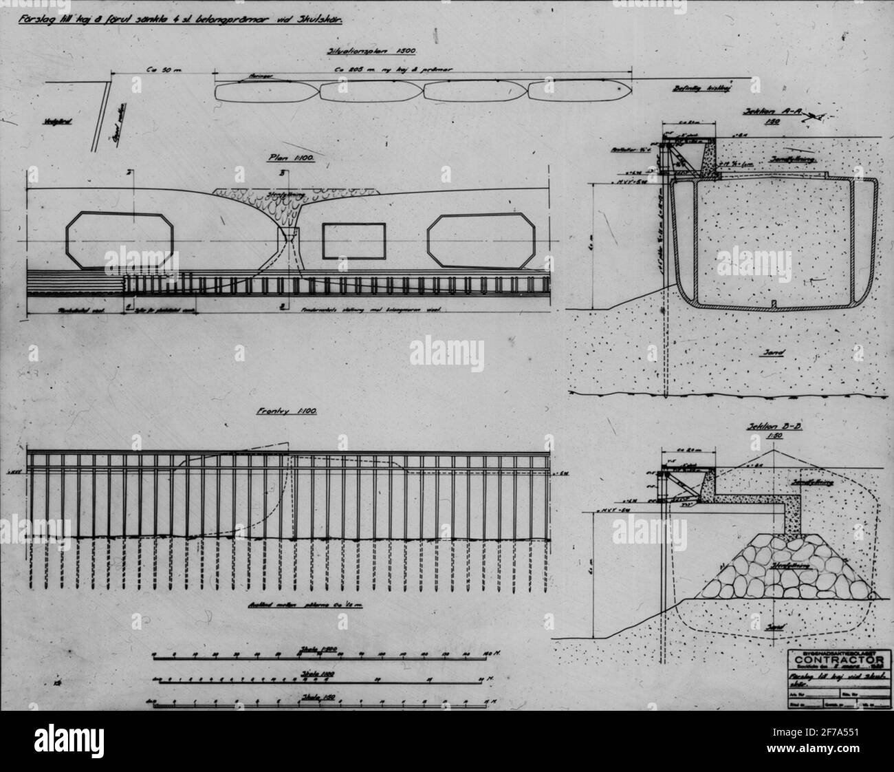 Builder: Building company Contractor, Stockholm. Drawing: Concrete ...