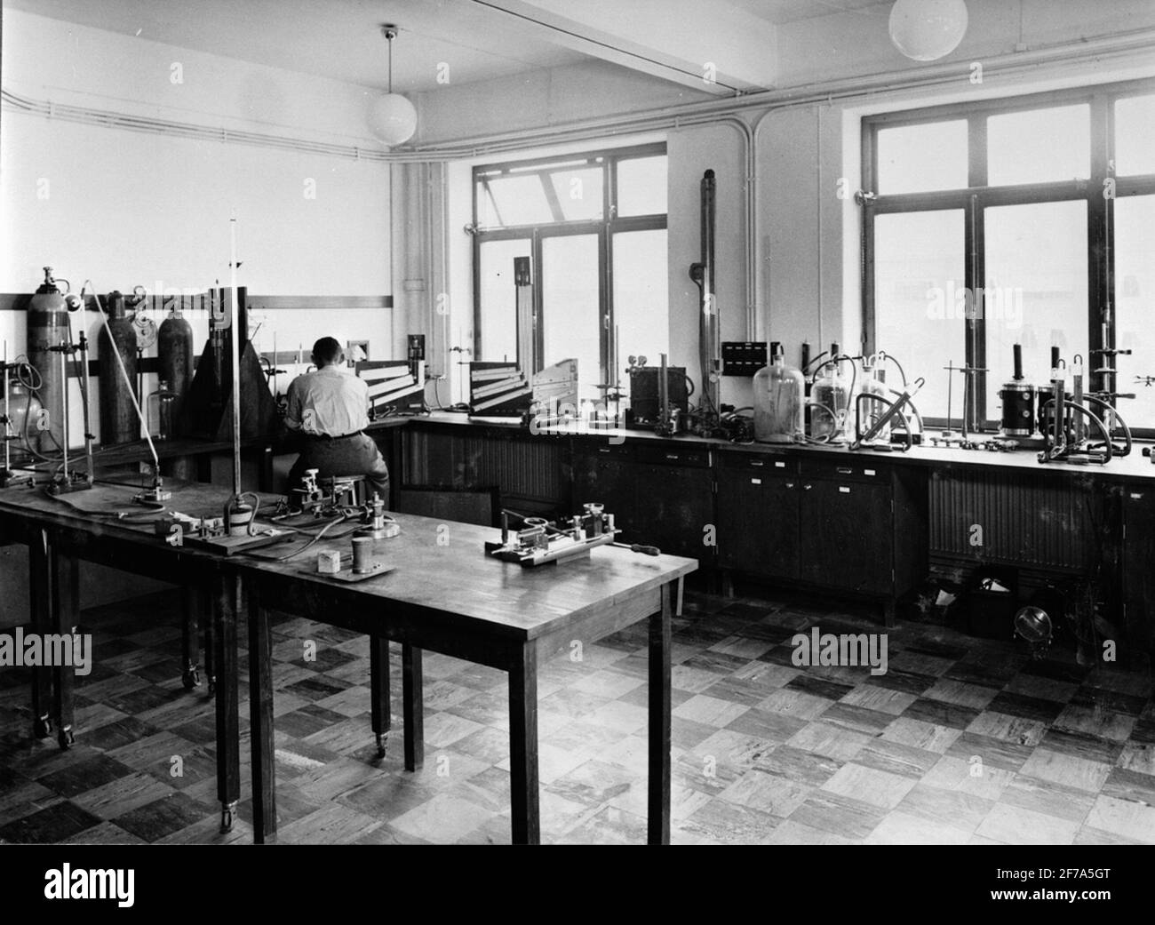 The Electrolux laboratory. LUX 'electrical lab Stock Photo - Alamy