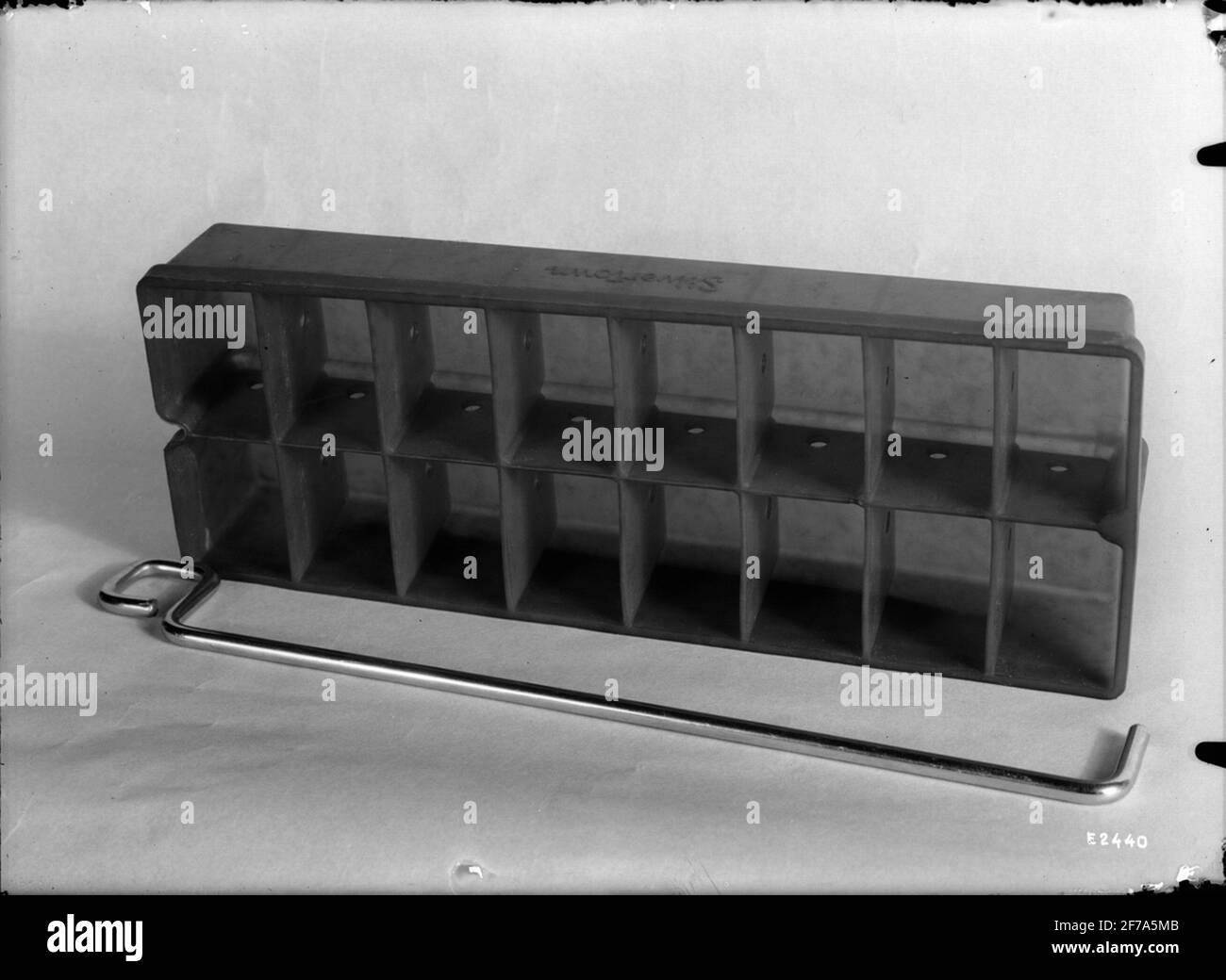 Ice box of rubber, complete, seen from above, disassembled Stock Photo ...