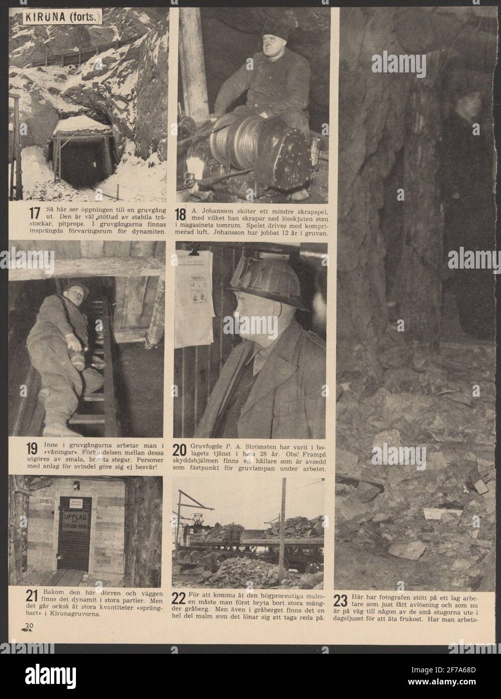 Kiirunavaara.Kiruna Many Kronology.ur Carl Sahlin Mountain History ...