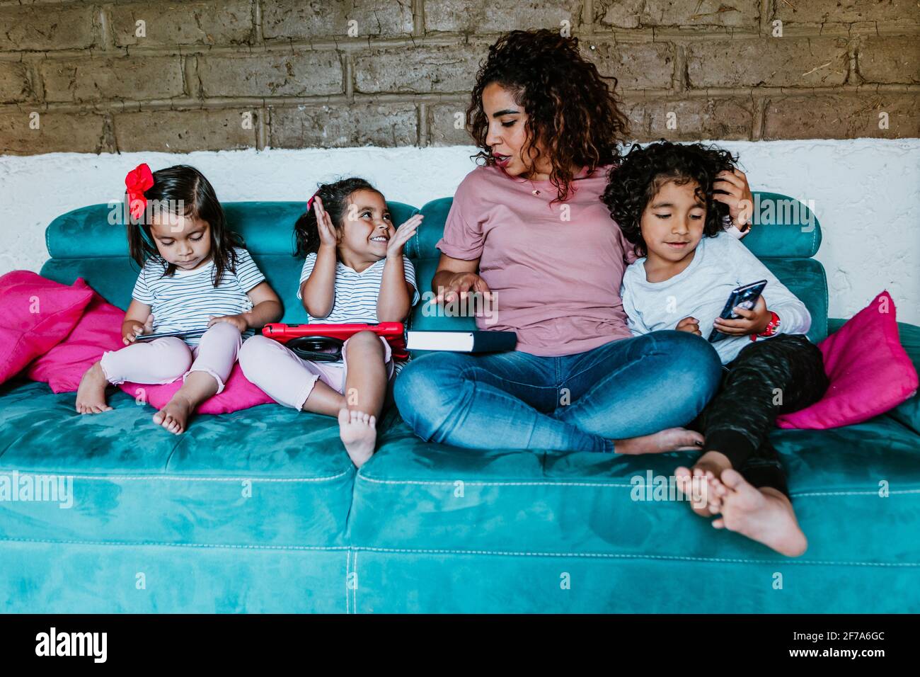 Happy children latin america hi-res stock photography and images - Alamy