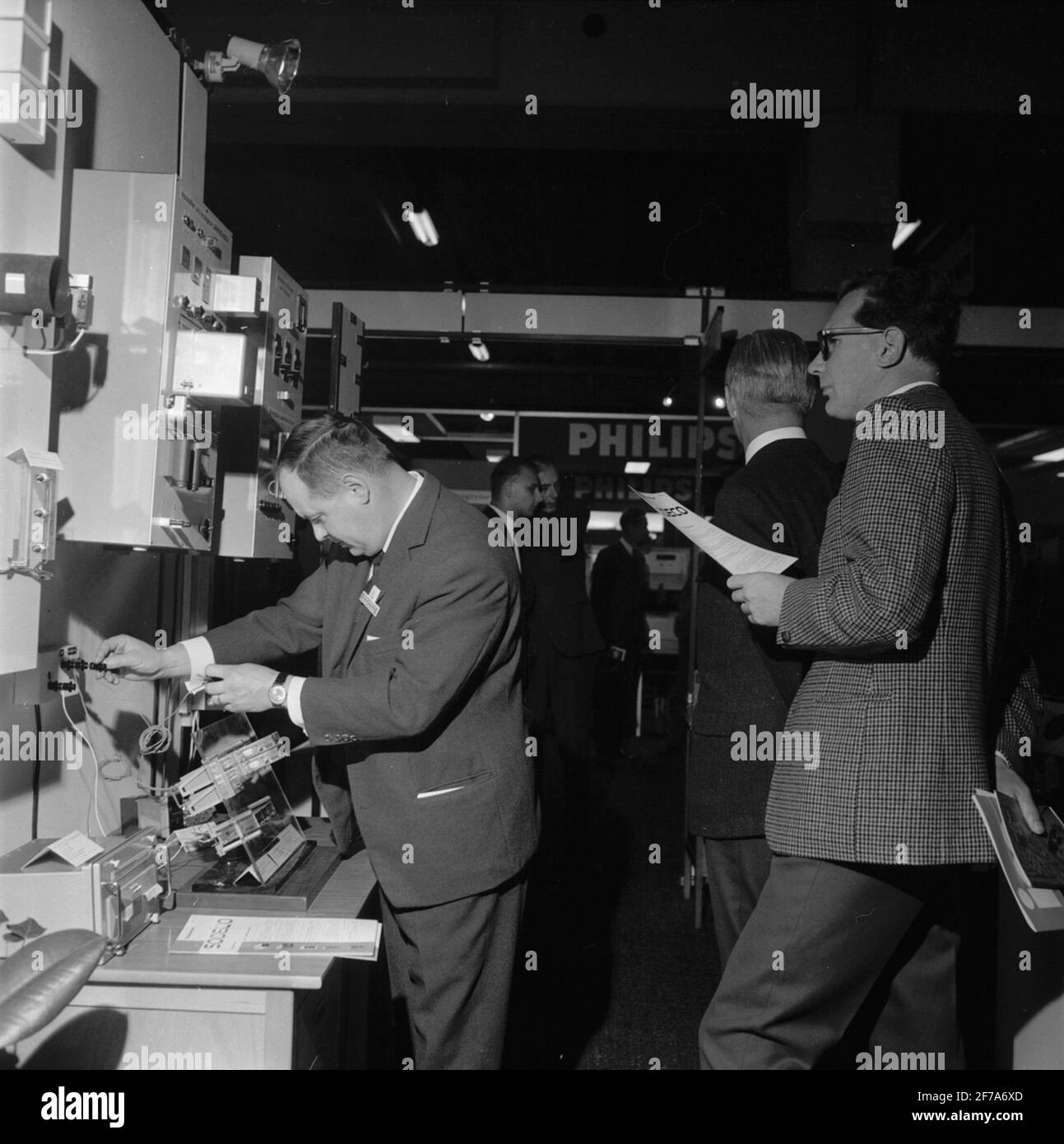 Demonstration of equipment, IM fair Stock Photo - Alamy